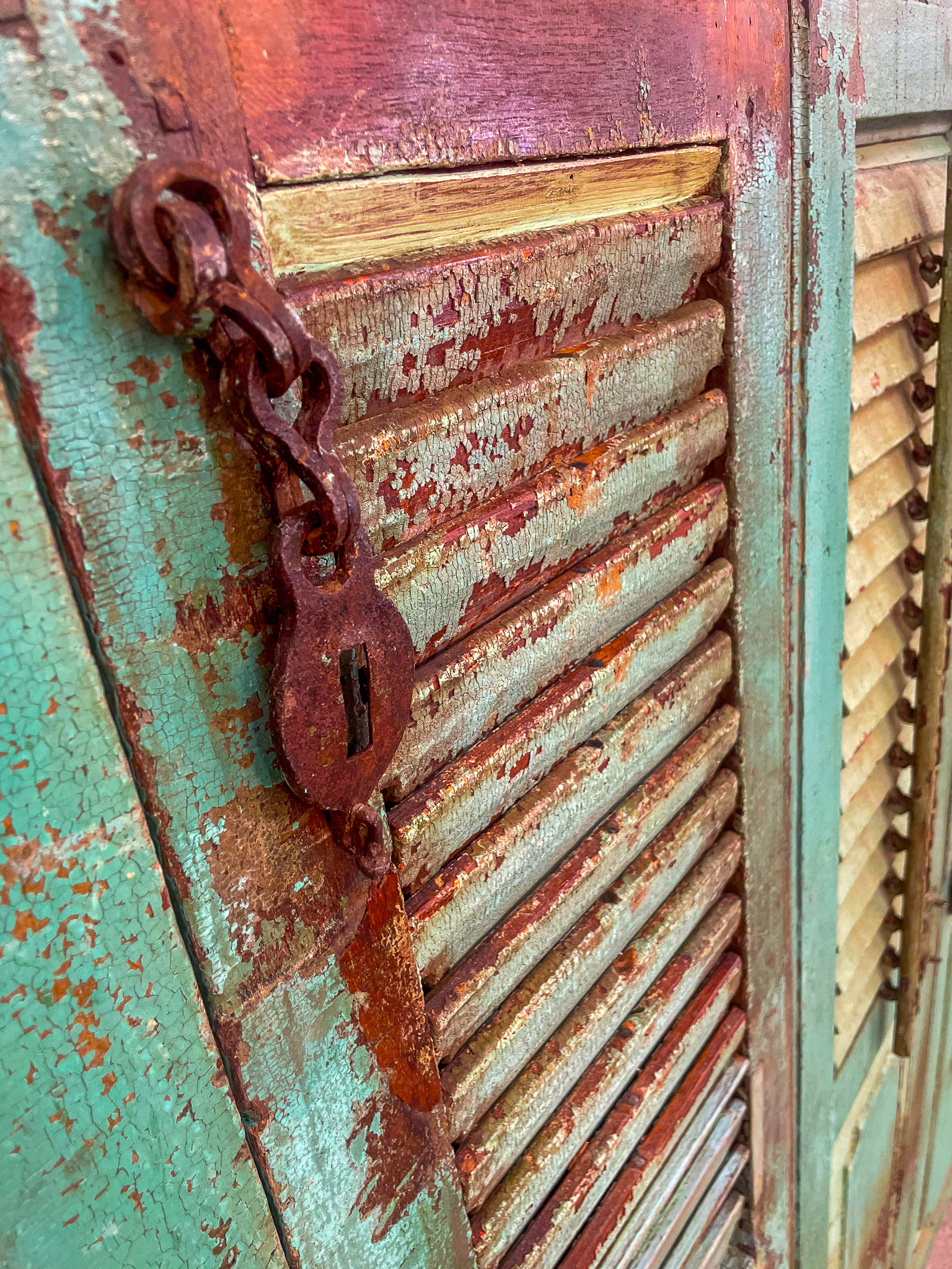 Set 4 Wooden Shutter Panels | Furniture Road